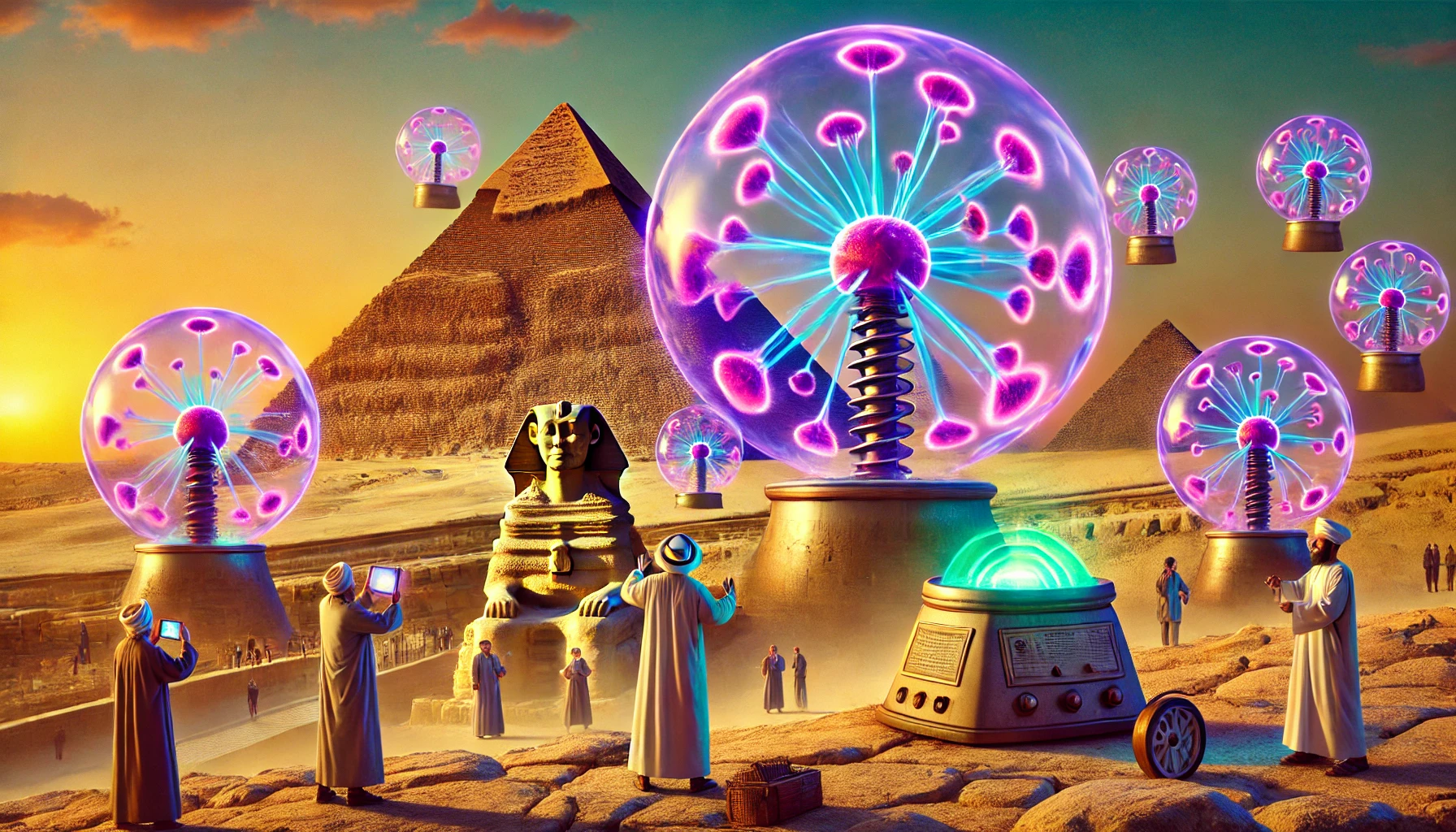 Las pirámides de Egipto bajo ataque de burbujas de plasma: ¿Magia ...